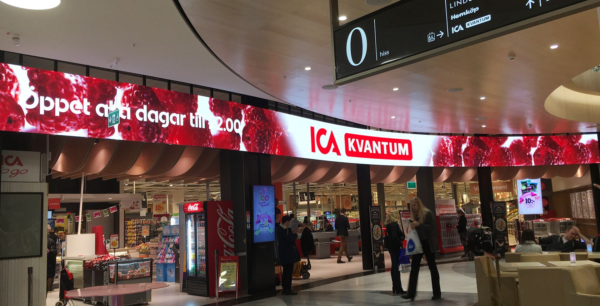 Digital Signage ICA Supermarkt - Unilumin Germany